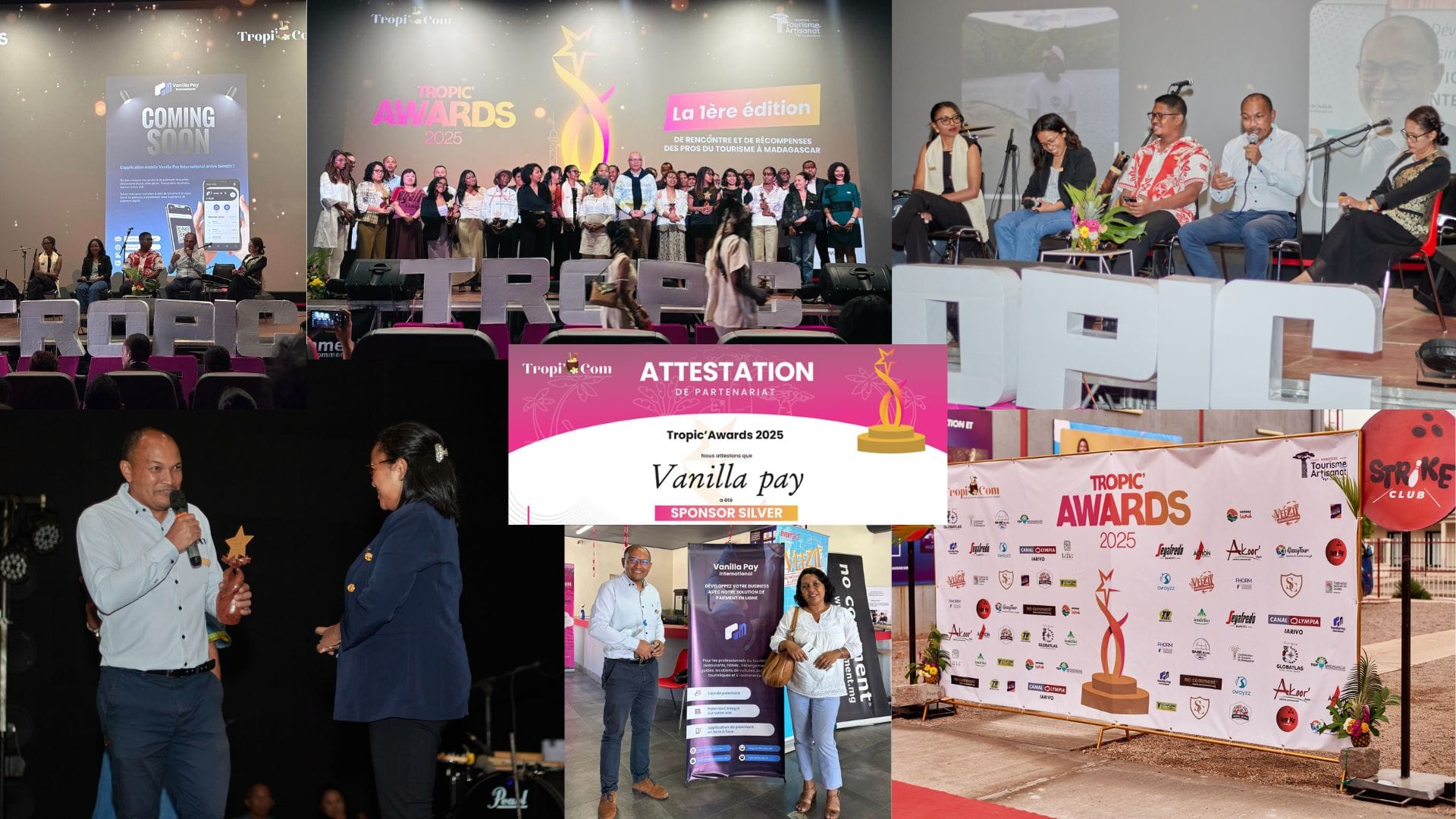 Vanilla Pay - Sponsor Silver de TropicAwards 2025